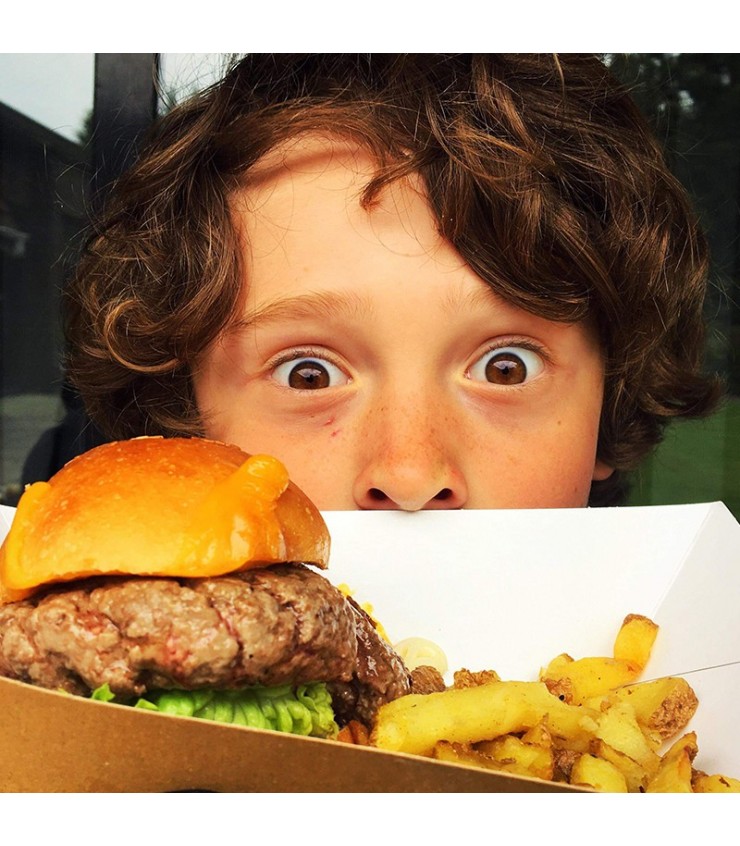 Enfant : Mini Marmite Burger et Frites